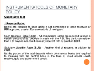 MONETARY POLICY OF RBI.pptx