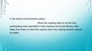 Monetary policy review committee role | PPTX