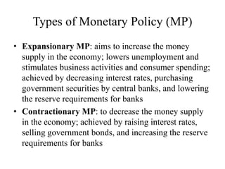 Monetary policy of Nepal | PPTX | Business Banking & Finance | Business