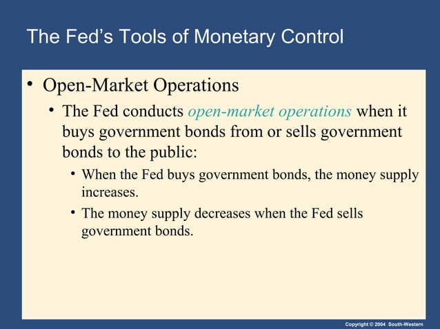 The Monetary System | PPT