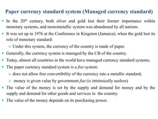 Monetary system and its evolution in globe | PPTX