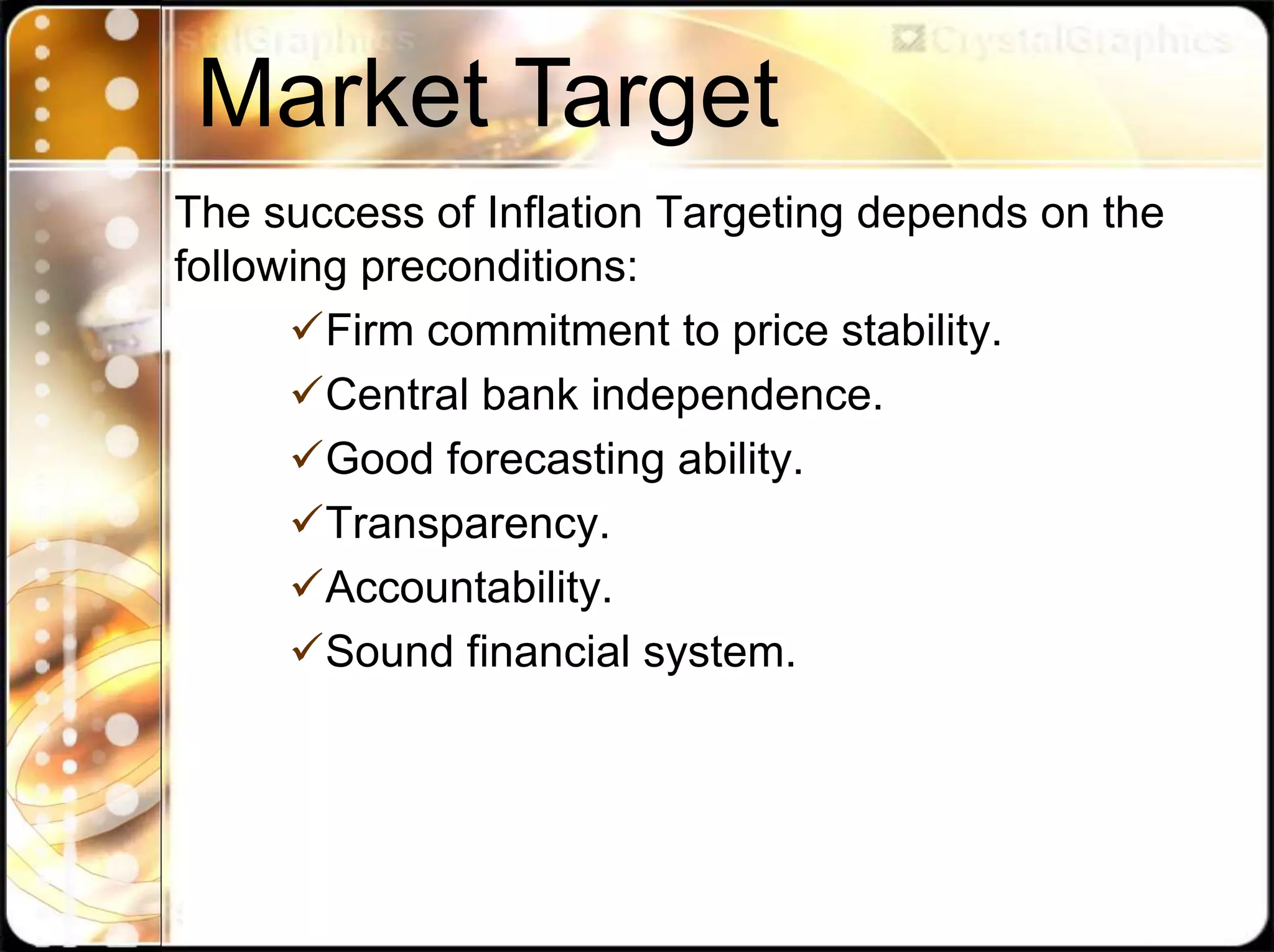 Monetary Target and Open Market | PPTX
