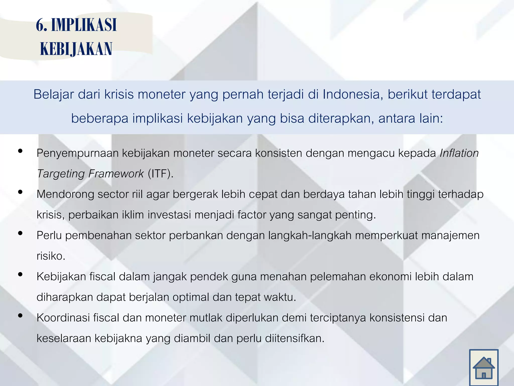 Sejarah Krisis Moneter di Indonesia | PDF