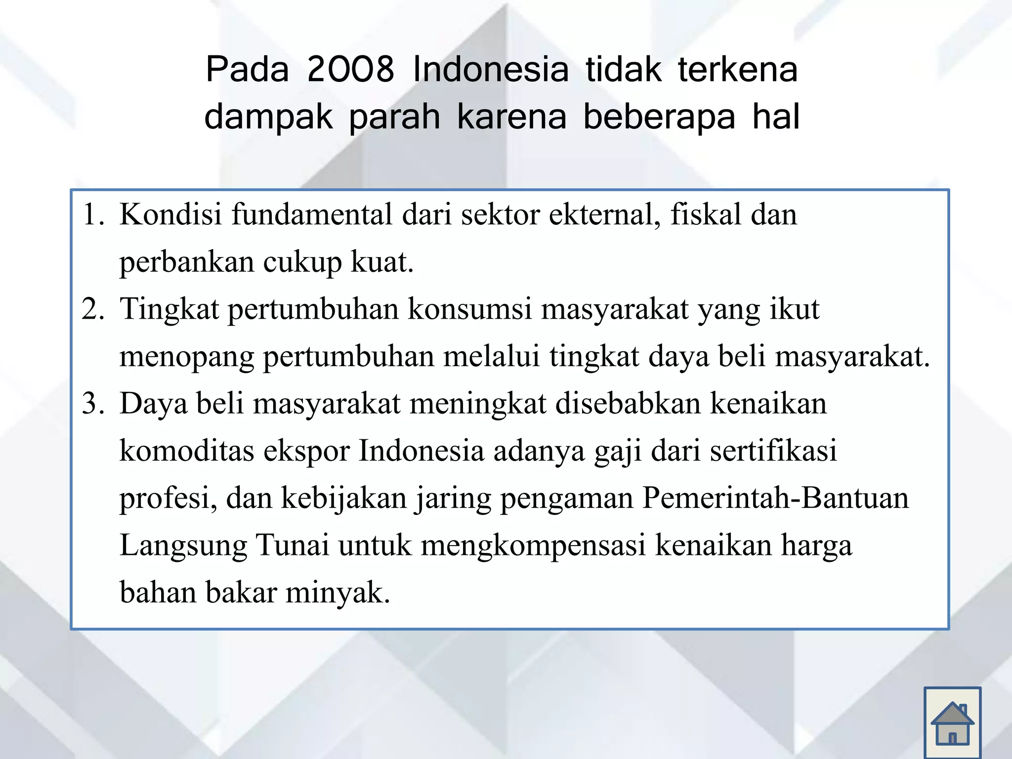 Sejarah Krisis Moneter di Indonesia | PDF