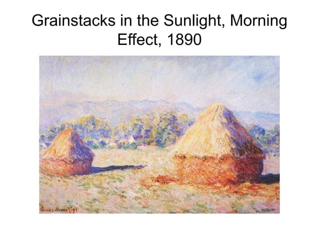 Monet Haystacks | PPT