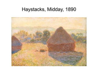 Monet Haystacks | PPT