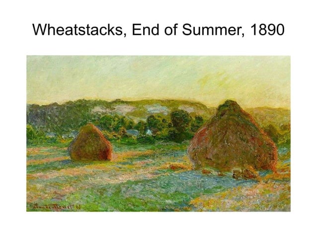 Monet Haystacks | PPT