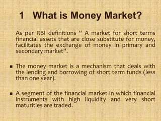Money market | PPT