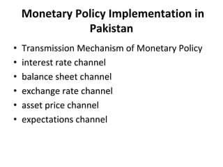 Monetory policy | PPT