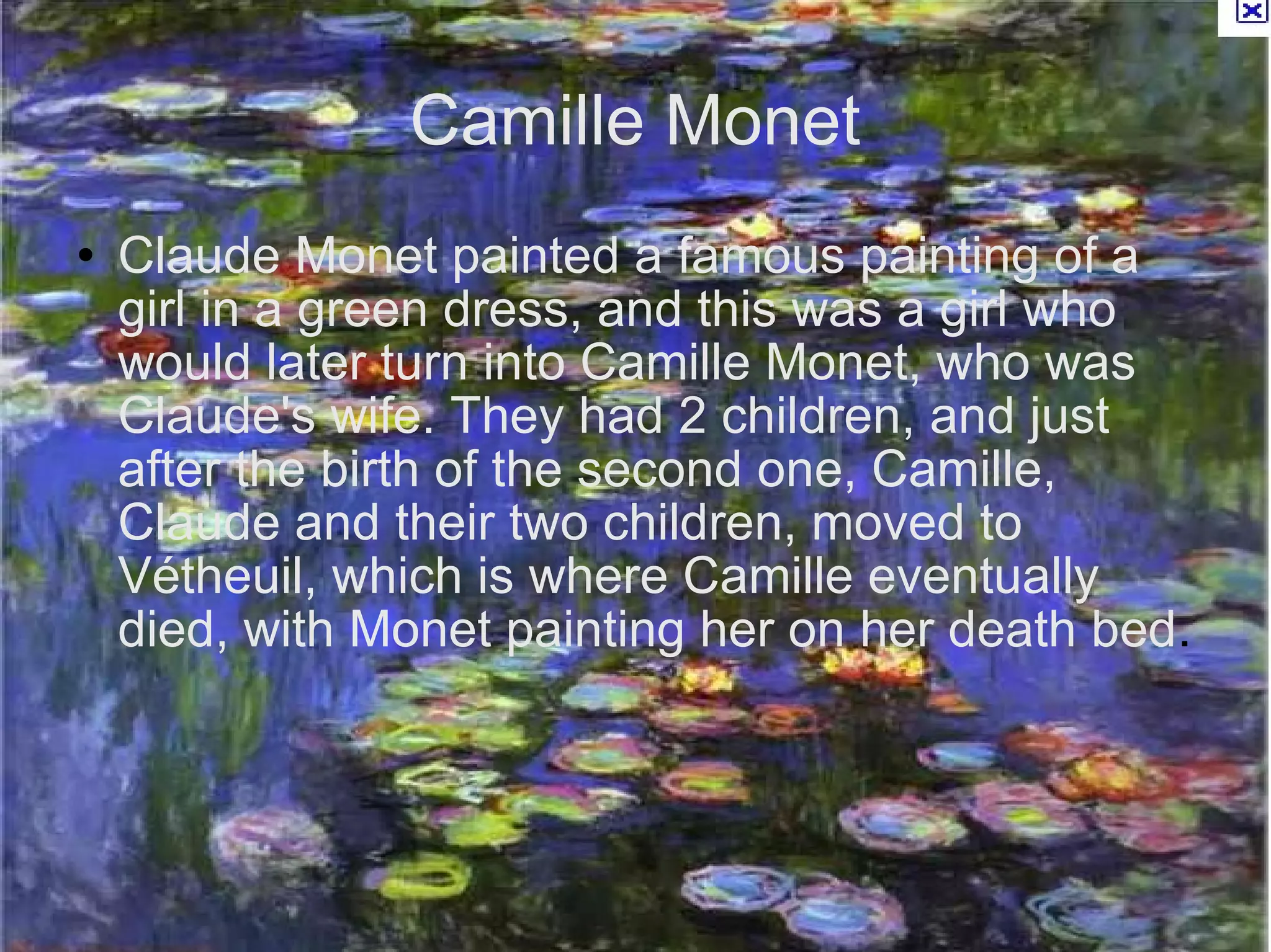 Monet power point | PPT