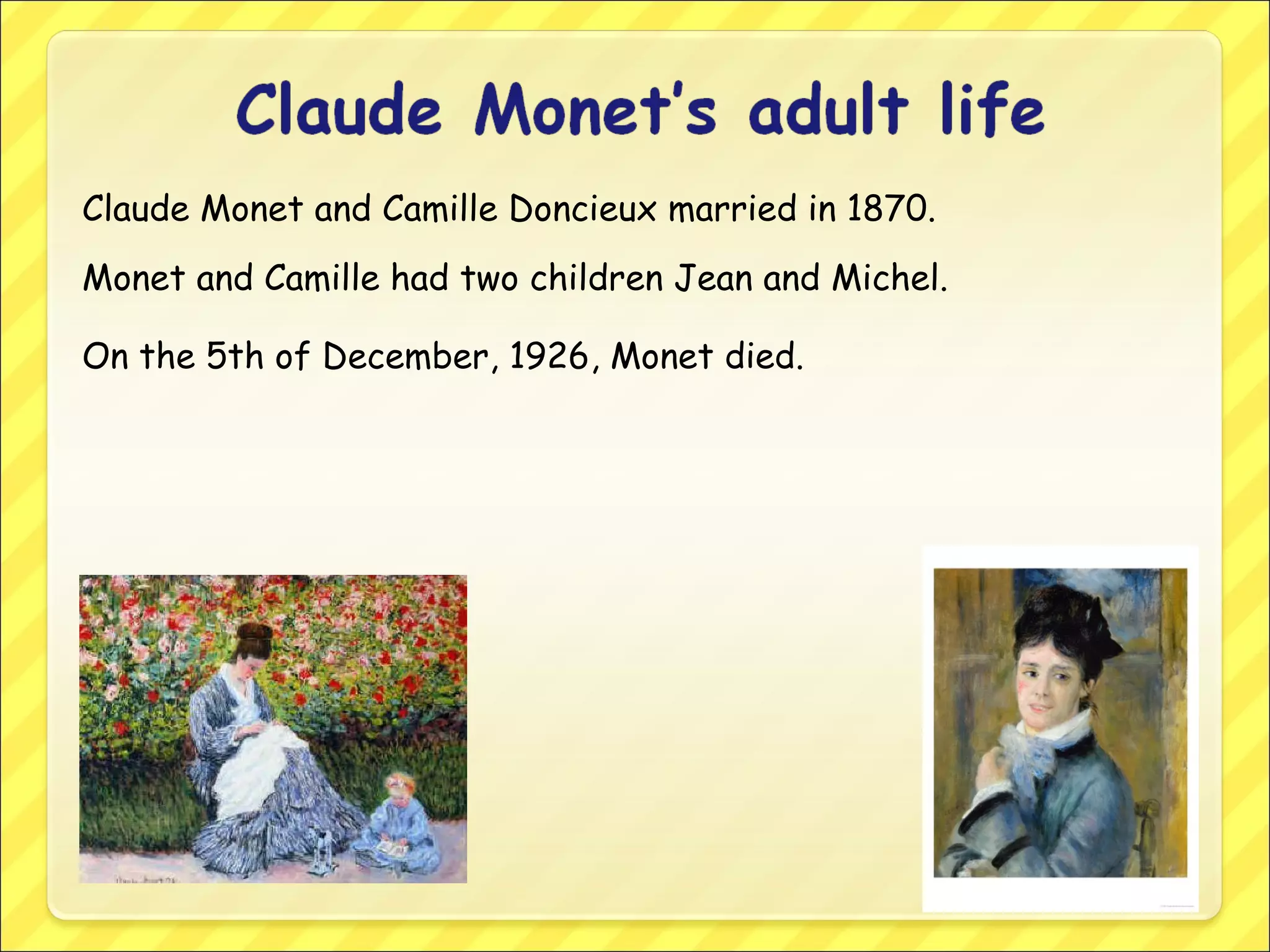 Monet presentation | PPT