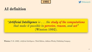 The I in AI (or why there is still none) | PPT