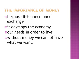 Money | PPT