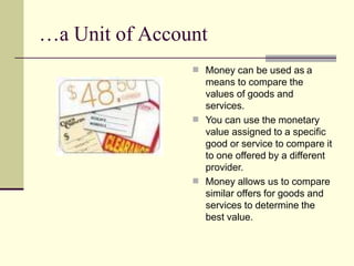 Money and Stage of money | PPTX