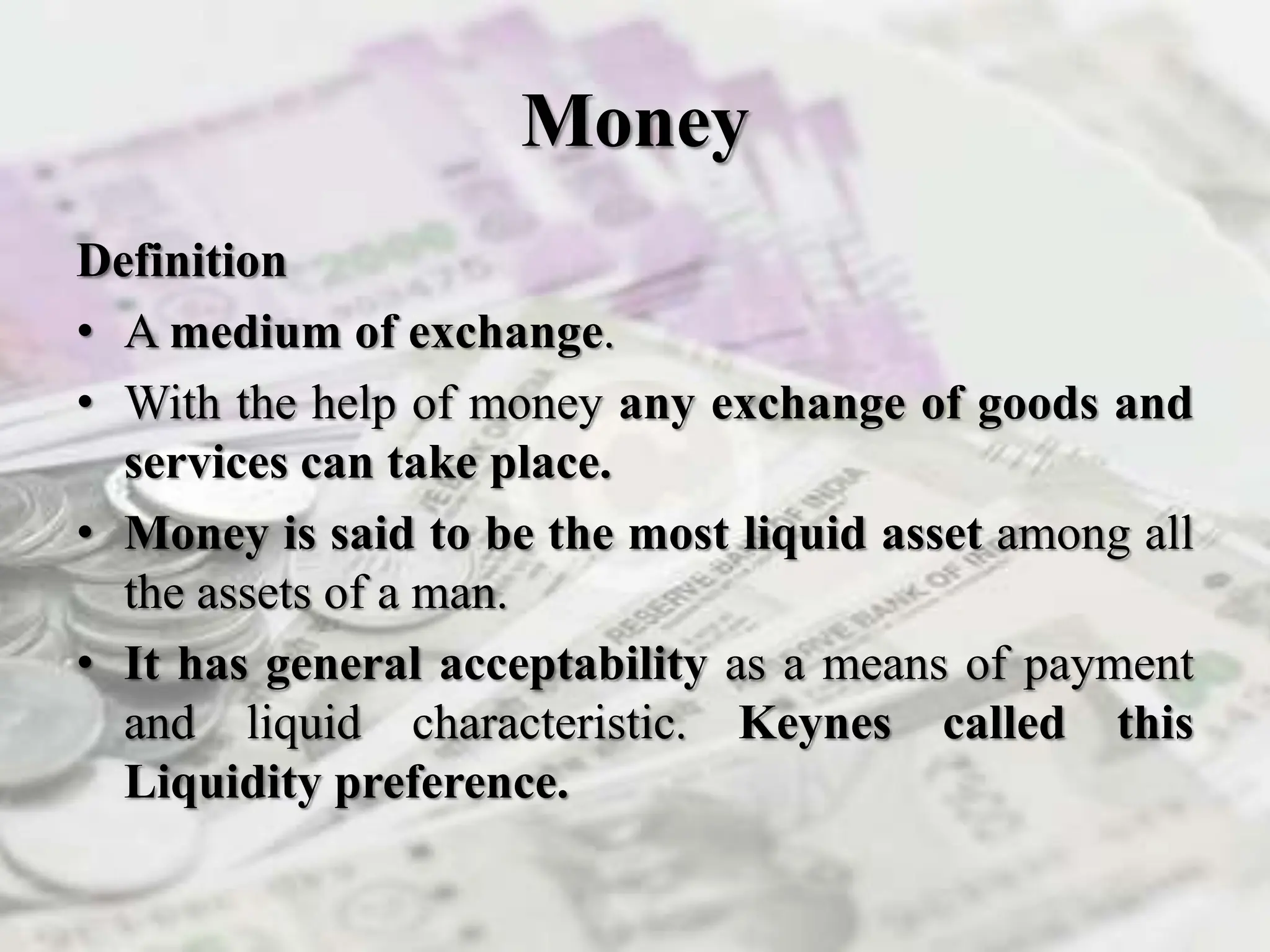 ppt on money to teach ninth graders because why not | PPT