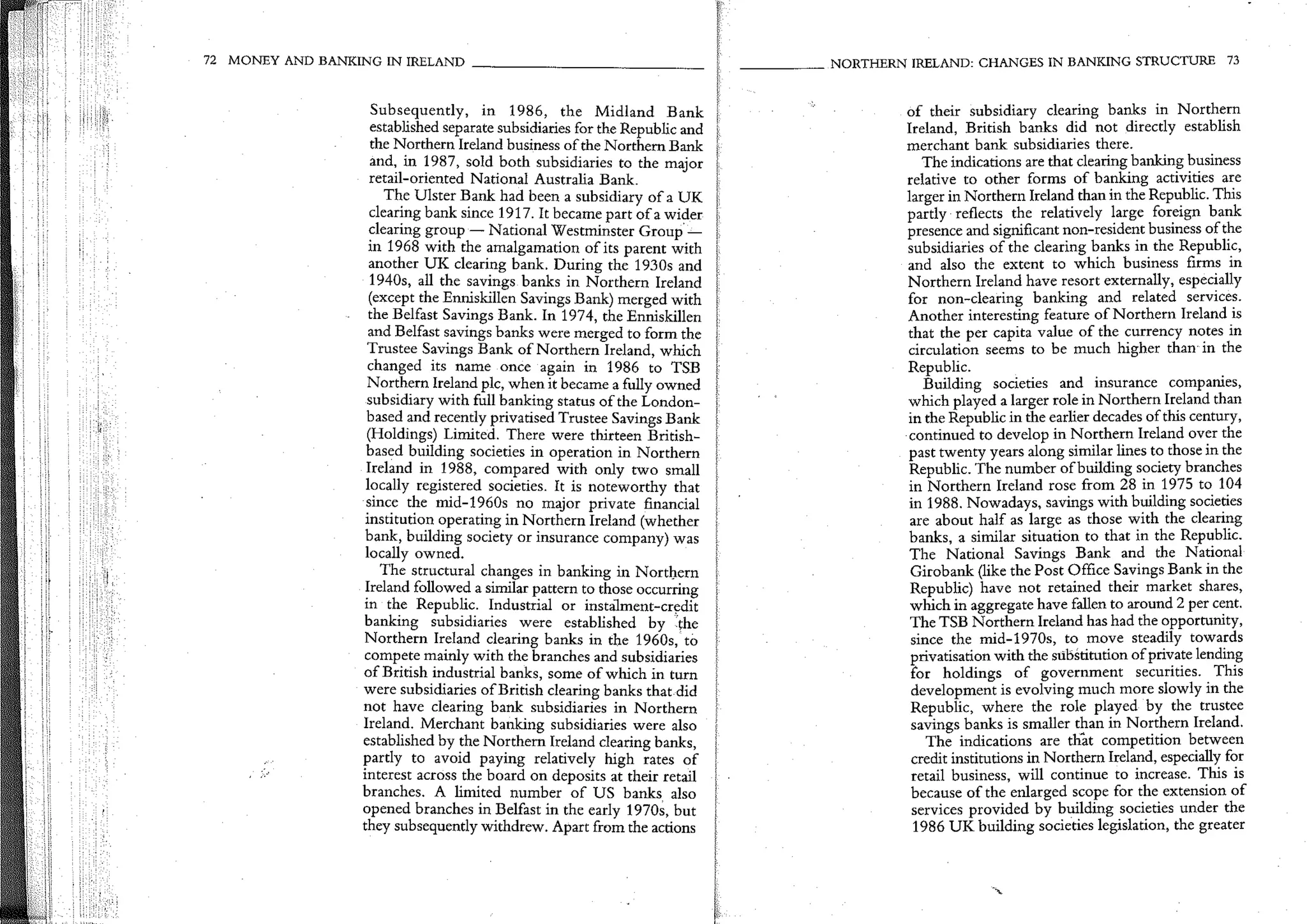 Money and Banking in Ireland (1990) | PPT | Free Download