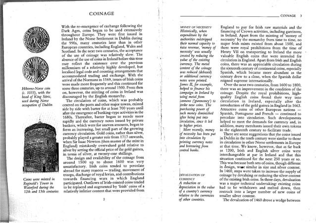 Money and Banking in Ireland (1990) | PDF