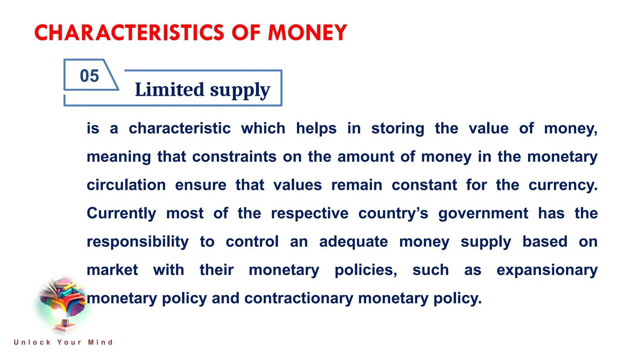 Money - Meaning - Definition - Characteristics | PPT