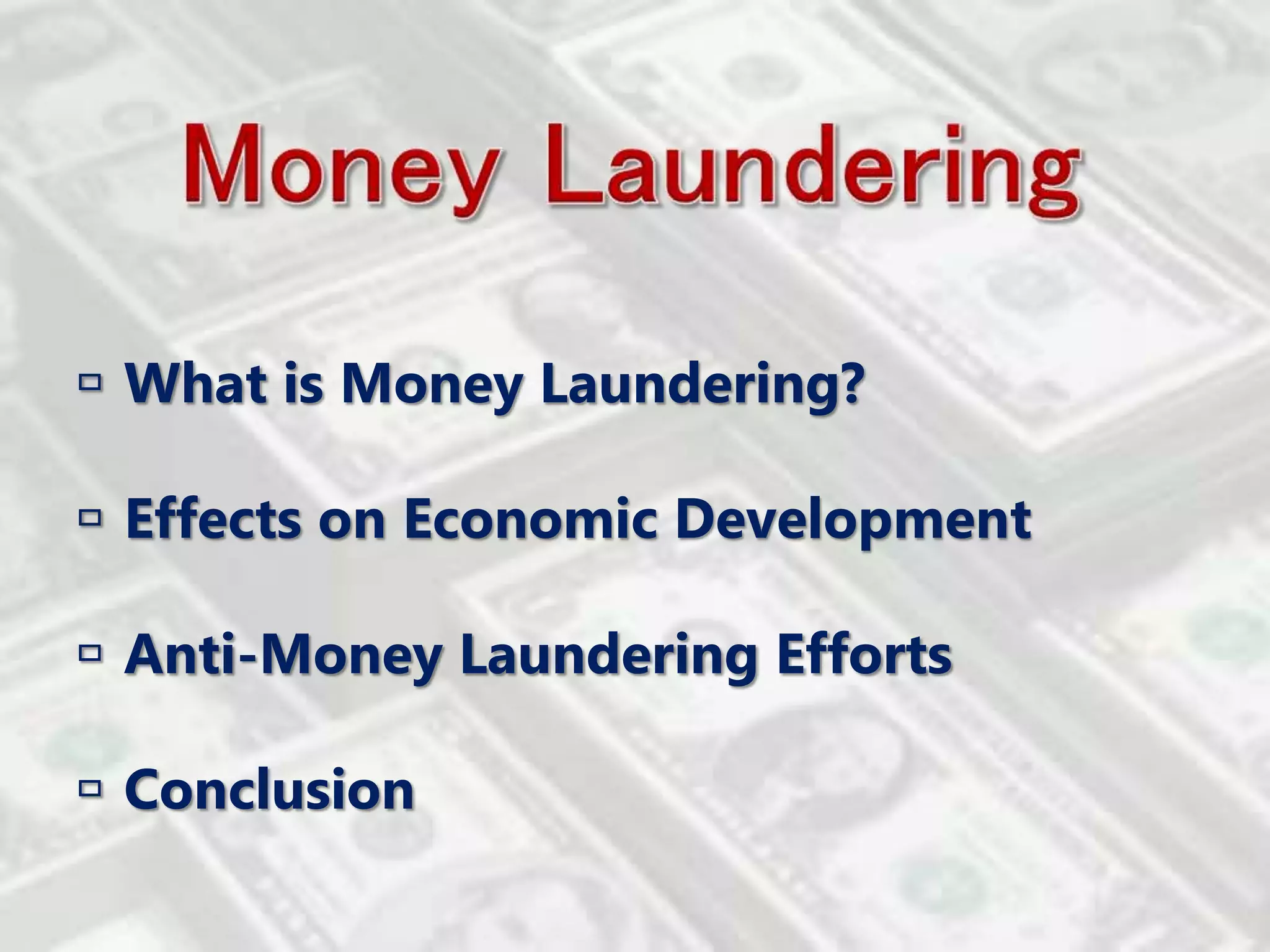 Money laundering by Imad Feneir | PPTX