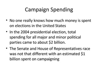 Money & Politics | PPT