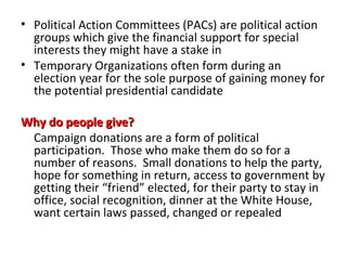Money & Politics | PPT