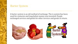 History of money and types with features. | PPTX