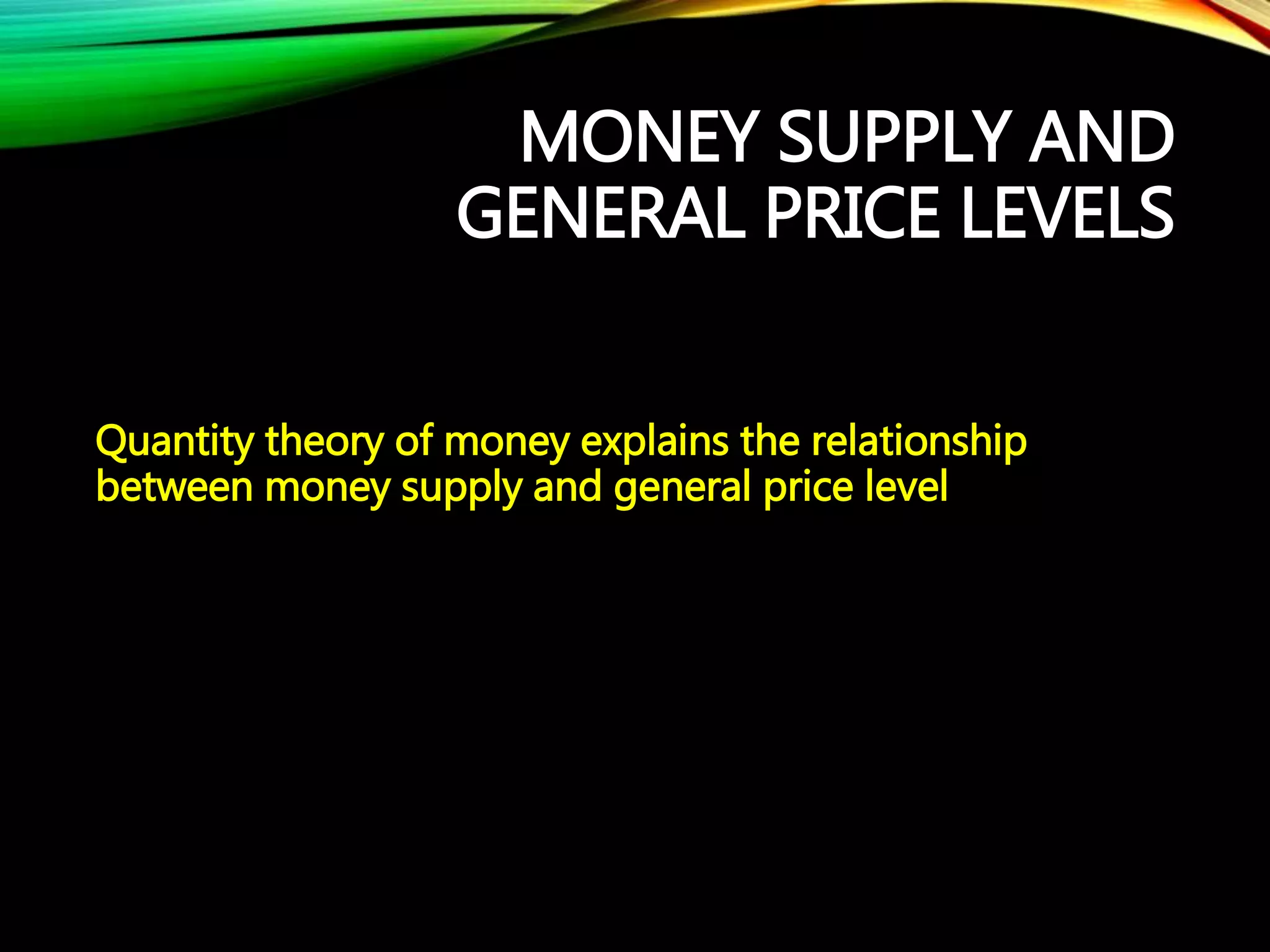 Money and banking | PPTX