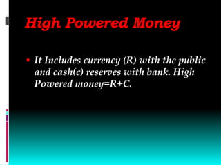 Money and banking | PPTX
