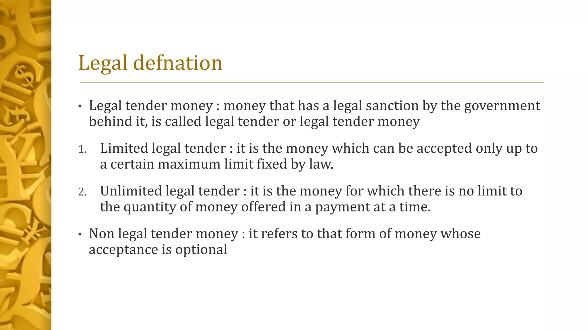 Money and banking | PPTX