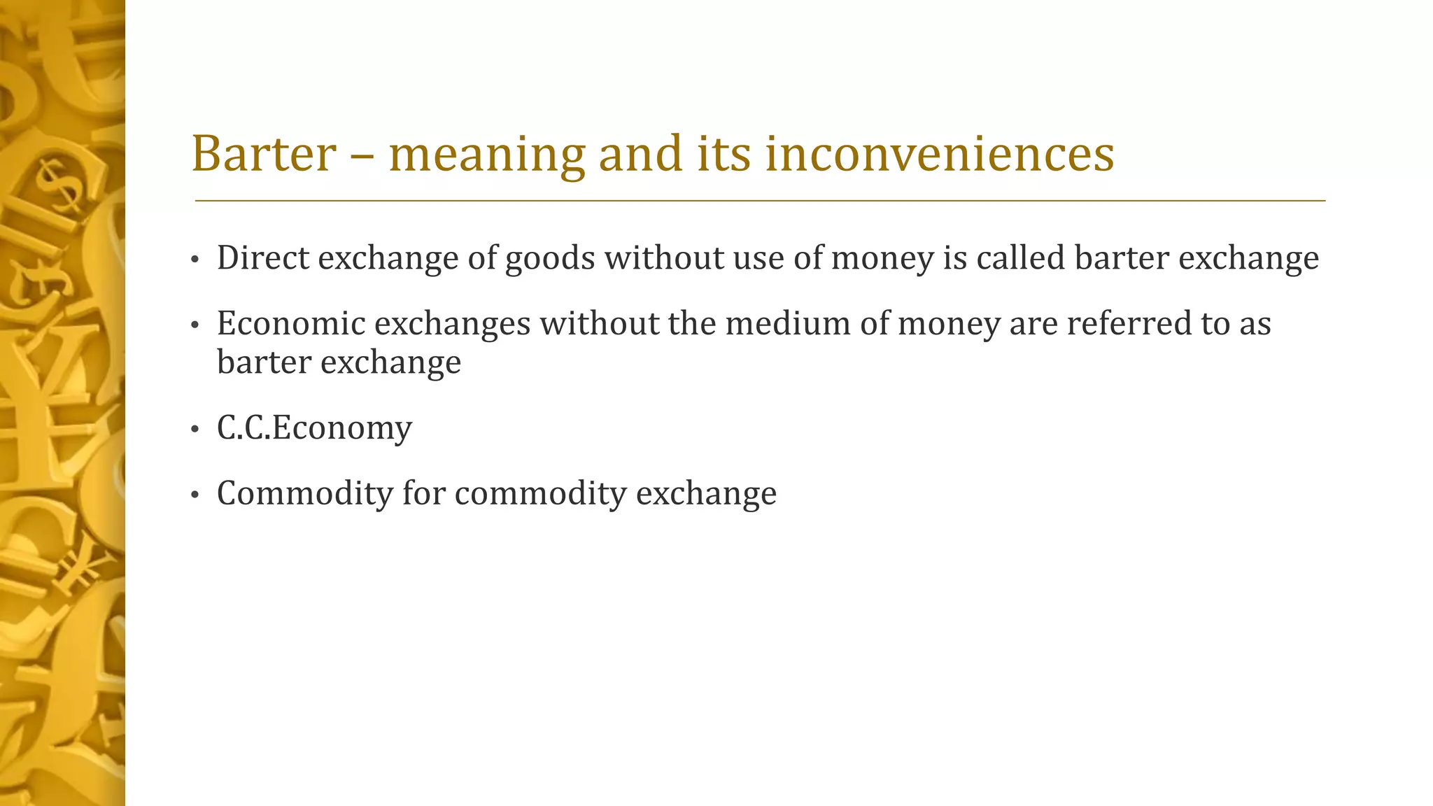 Money and banking | PPTX
