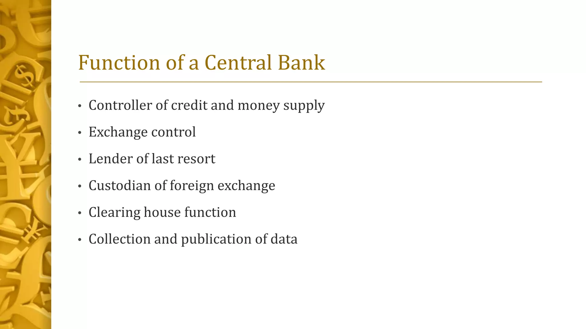 Money and banking | PPTX