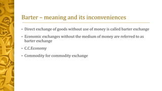 Money and banking | PPTX