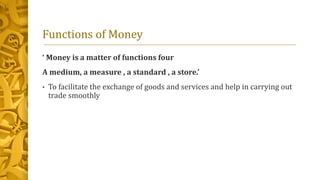 Money and banking | PPTX