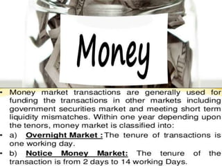 Money , banking and finance ppt | PDF