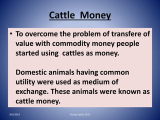 Money and credit | PPTX