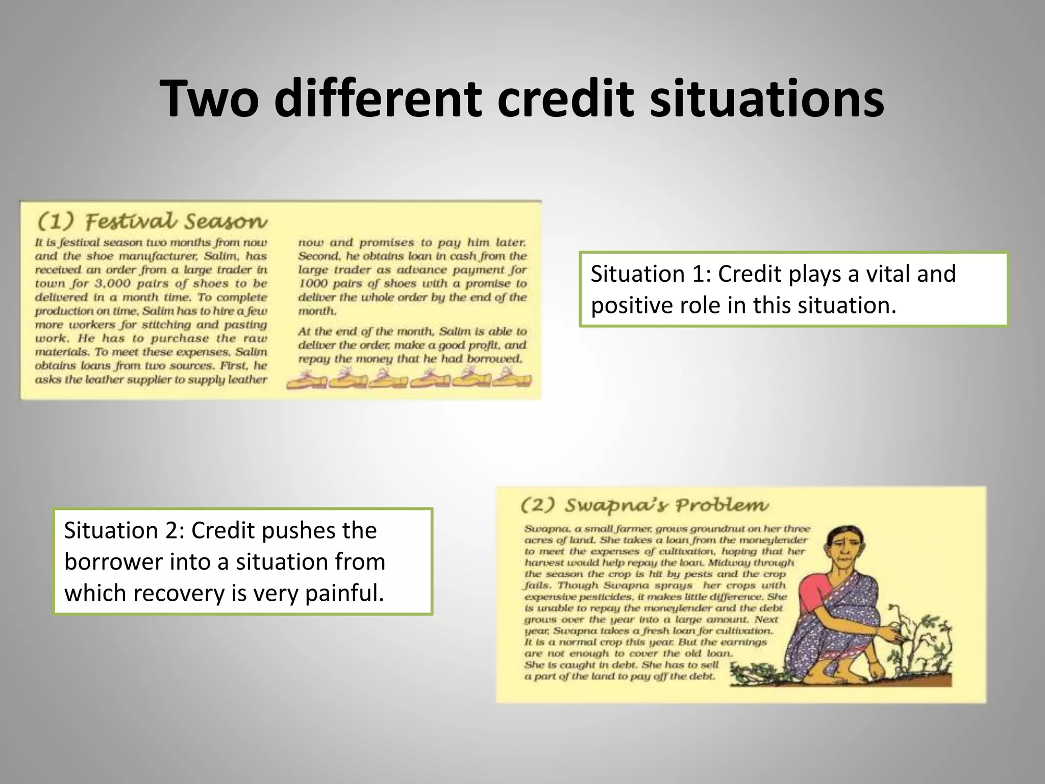 Class:10 Economics Money and credit | PPTX