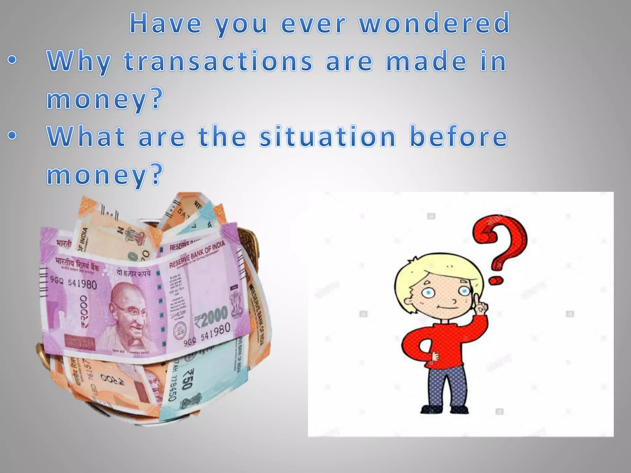 Class:10 Economics Money and credit | PPTX