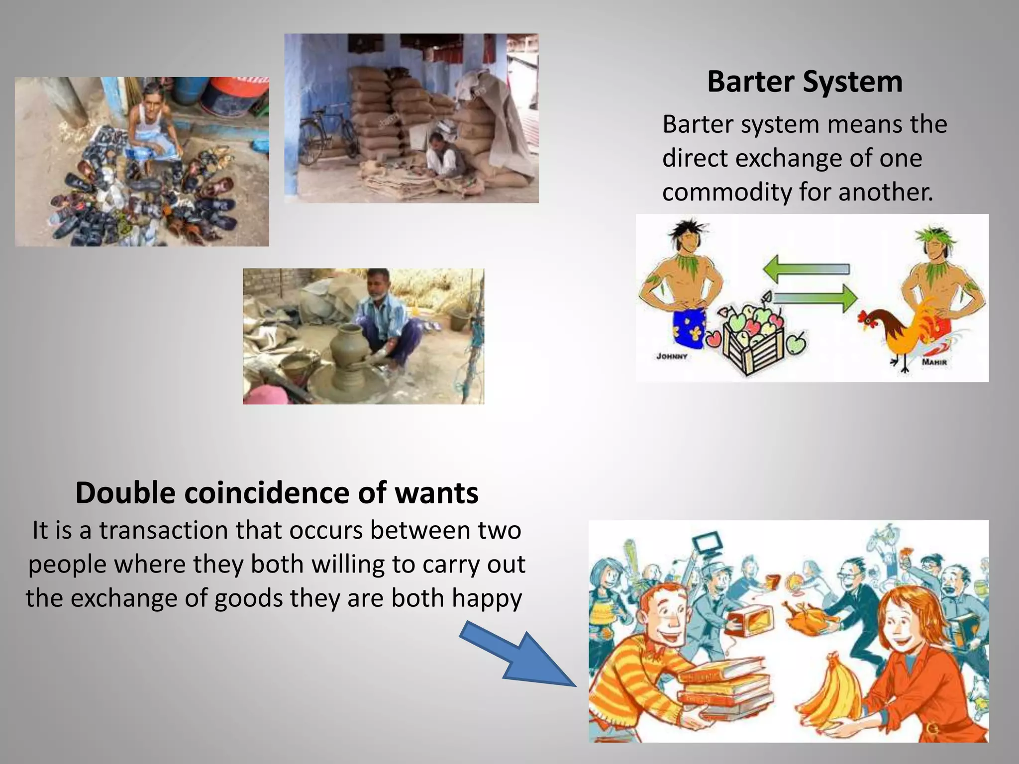 Class:10 Economics Money and credit | PPTX