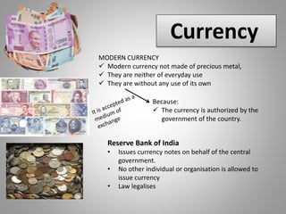 Class:10 Economics Money and credit | PPTX