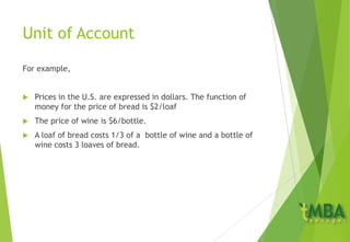 Money and finance management chapter 1 | PPTX