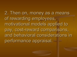 Money as a reward | PPT