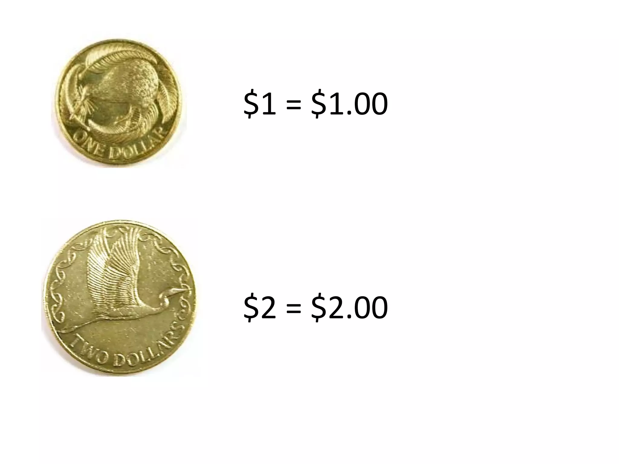 Money as decimals | PPT
