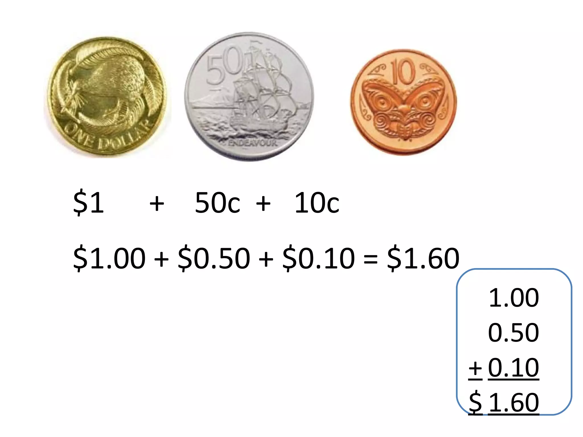 Money as decimals | PPT