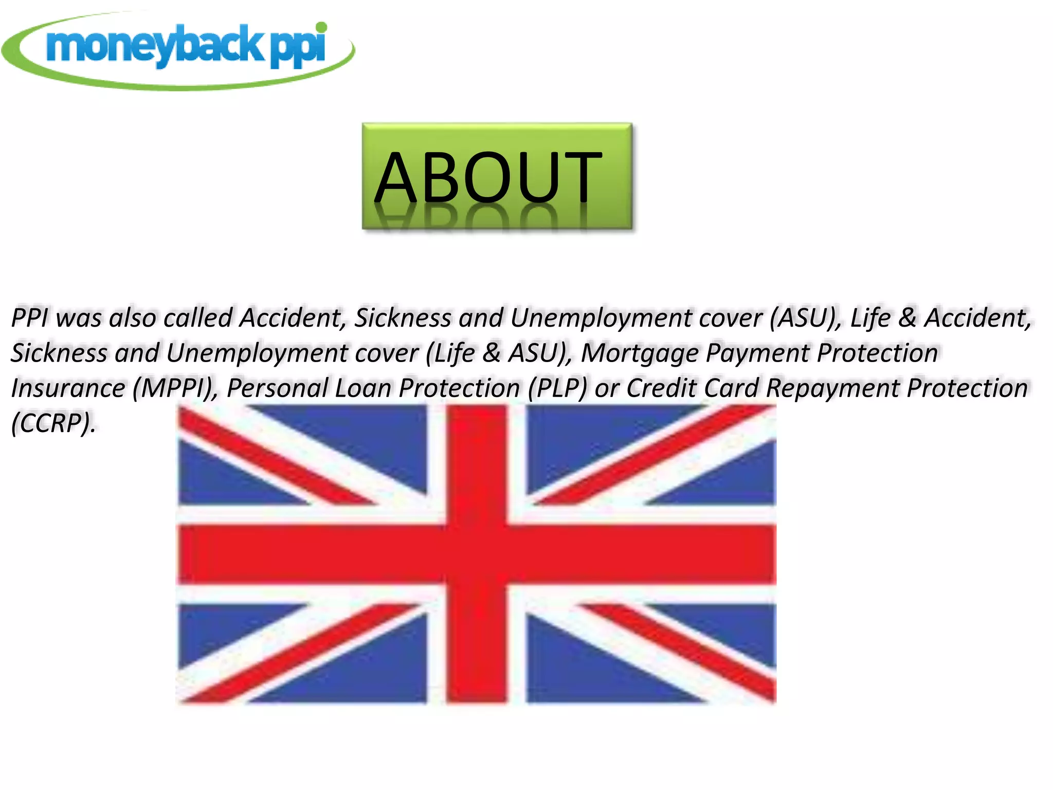 Moneyback ppi | PPT | Free Download