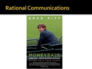 Moneyball and Rational Communications | PPT