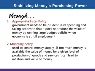 Money, banking, and financial institutions | PPT