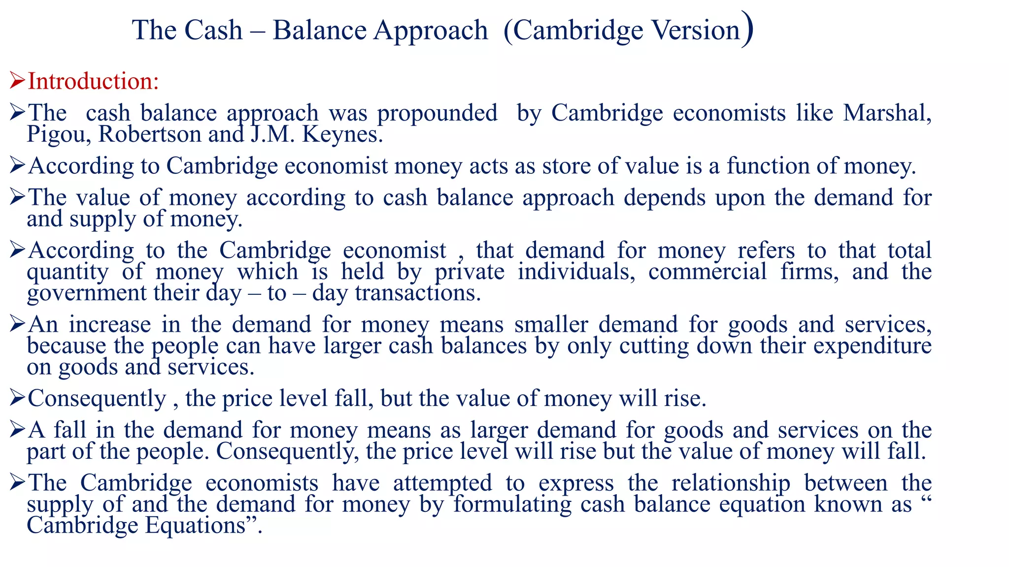Money & banking unit ii | PPTX