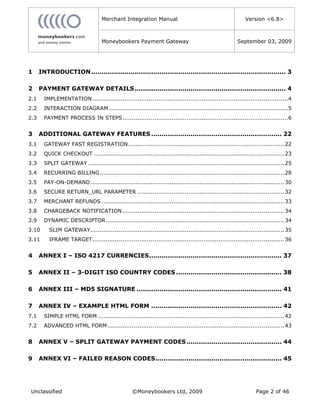 Moneybookers Gateway Manual | PDF | Web Design and HTML | Internet
