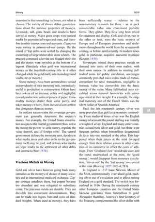 Money by James Tobin in New Palgrave Dictionary of Economics | PDF