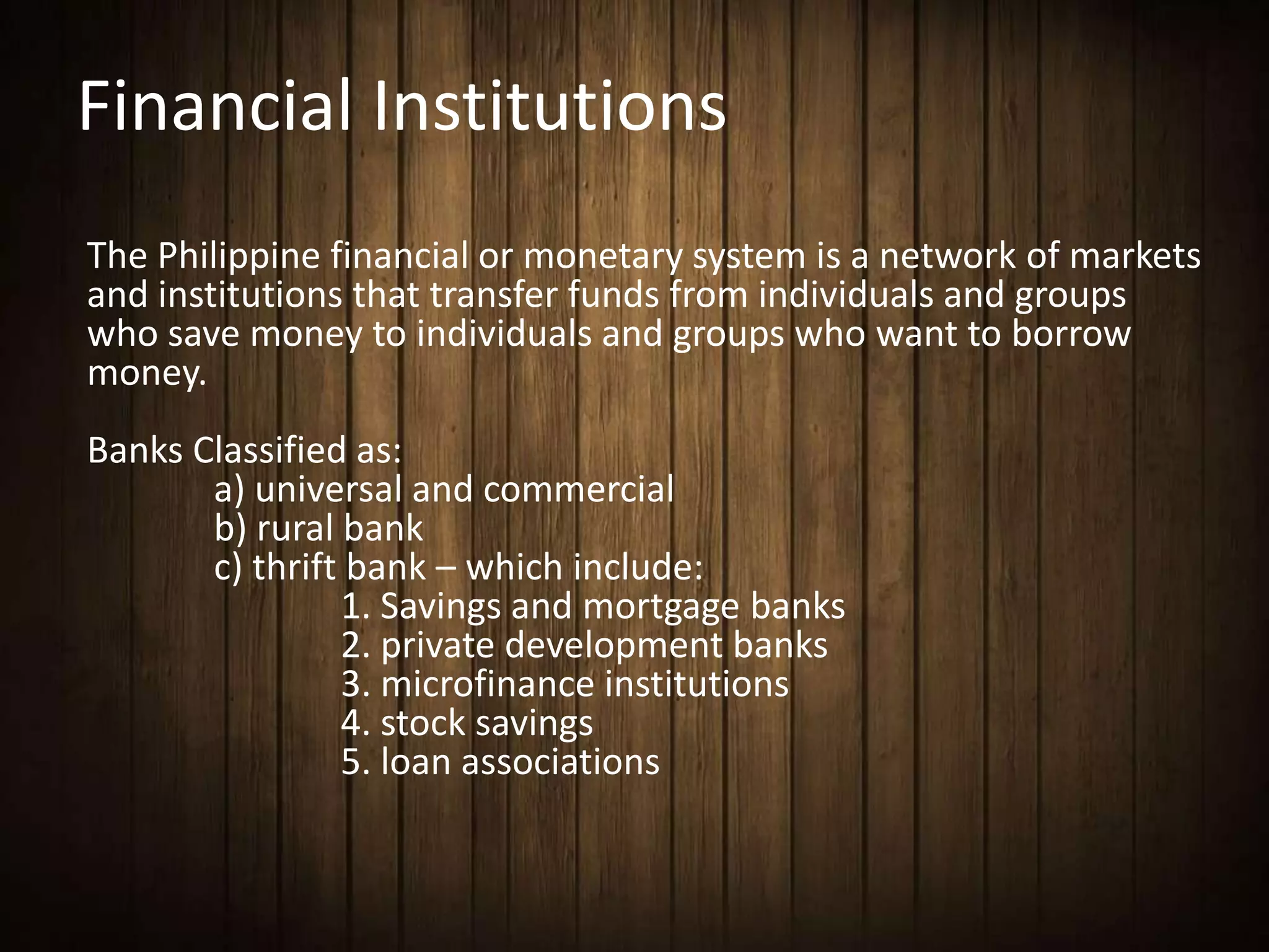 Money, central banking, and monetary policy | PPT